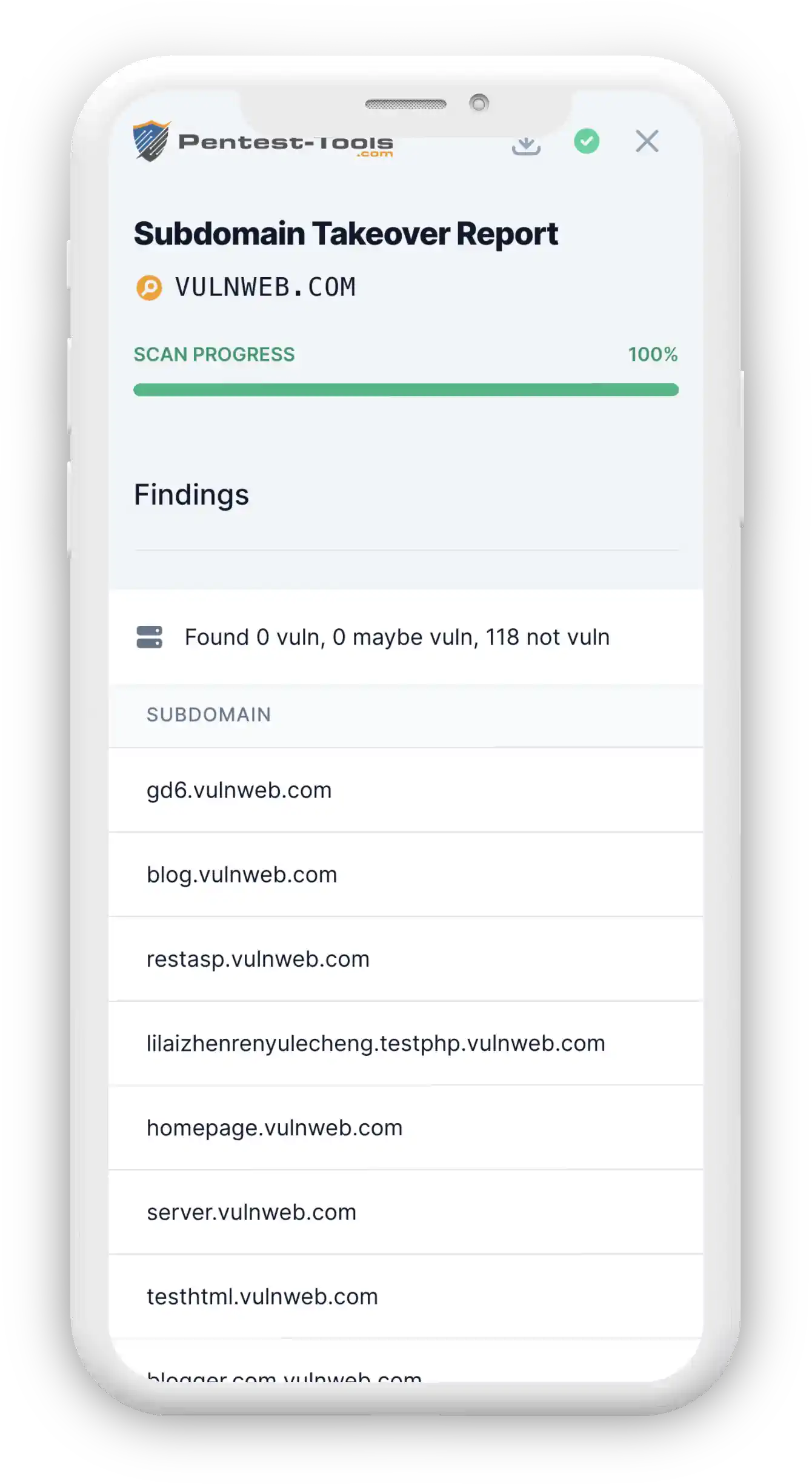 Subdomain Takeover Fast Online Tool - Pentest-Tools.com