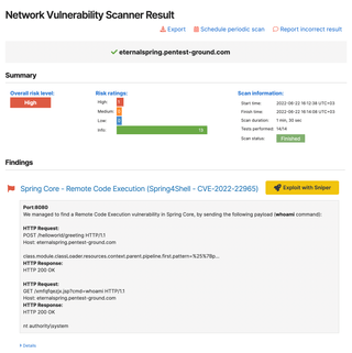 Sniper Automatic Vulnerability Exploitation Tool Demo inside - Pentest ...