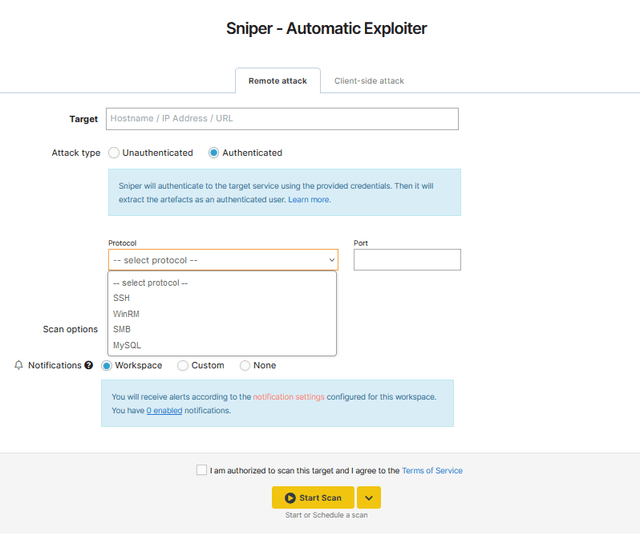 Sniper Automatic Vulnerability Exploitation Tool Demo inside - Pentest ...