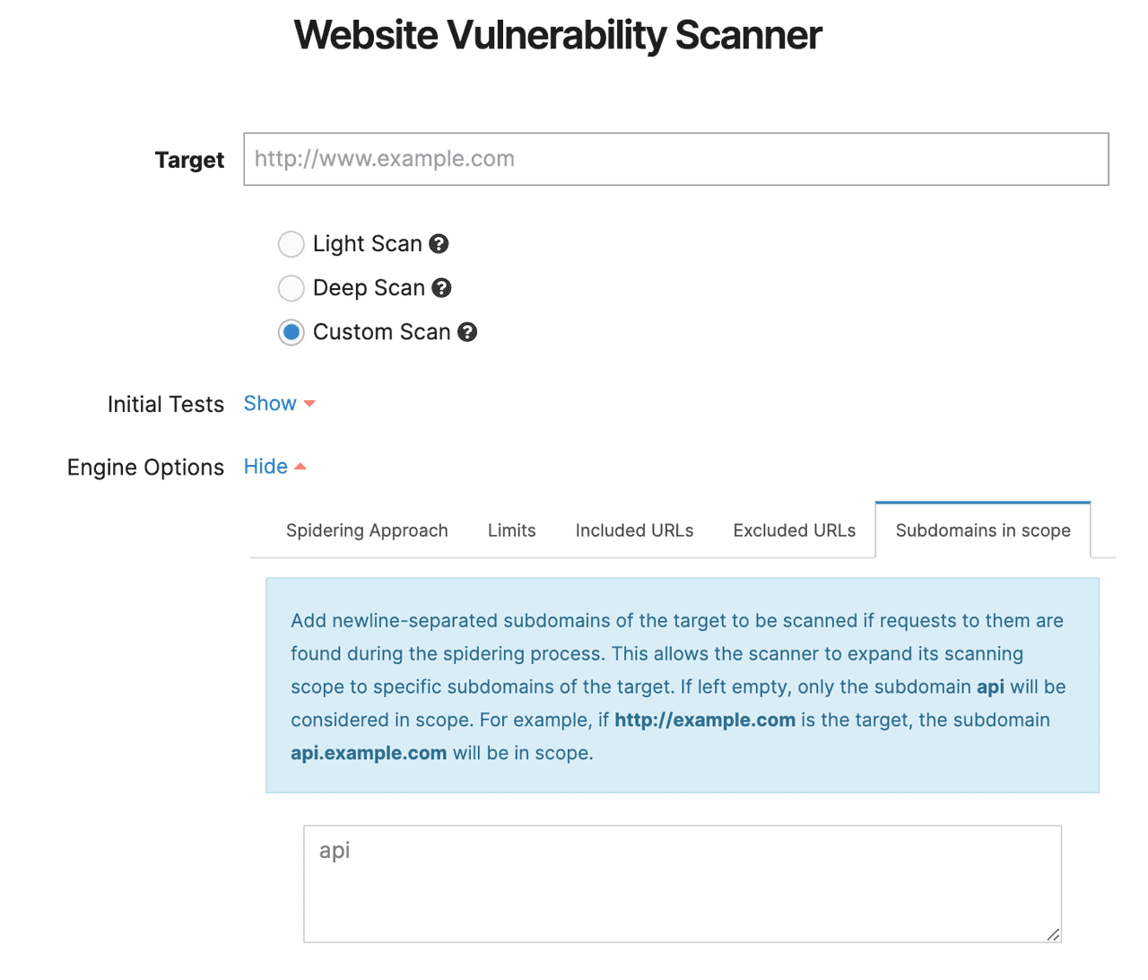 Comprehensive Web Vulnerability Scanner | Try a Free Scan