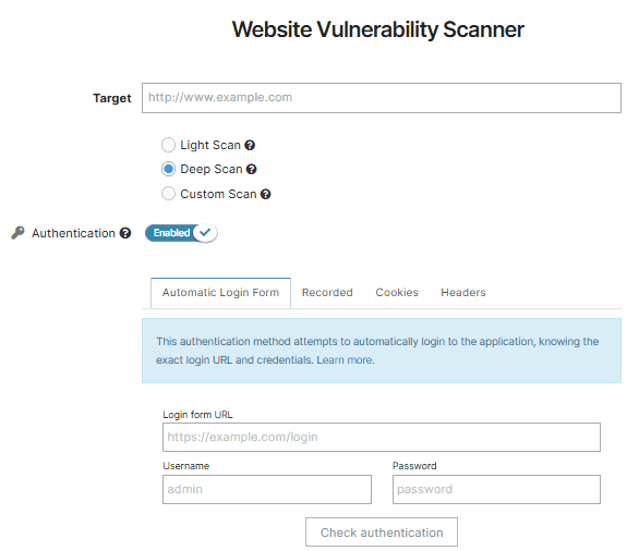 How To Perform Authenticated Website Scans With Pentest Tools