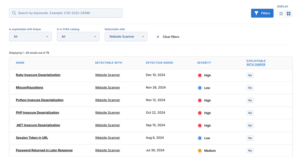 Comprehensive Web Vulnerability Scanner | Try a Free Scan