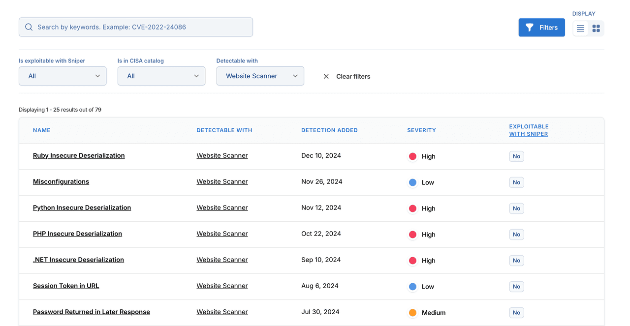 Comprehensive Web Vulnerability Scanner | Try a Free Scan