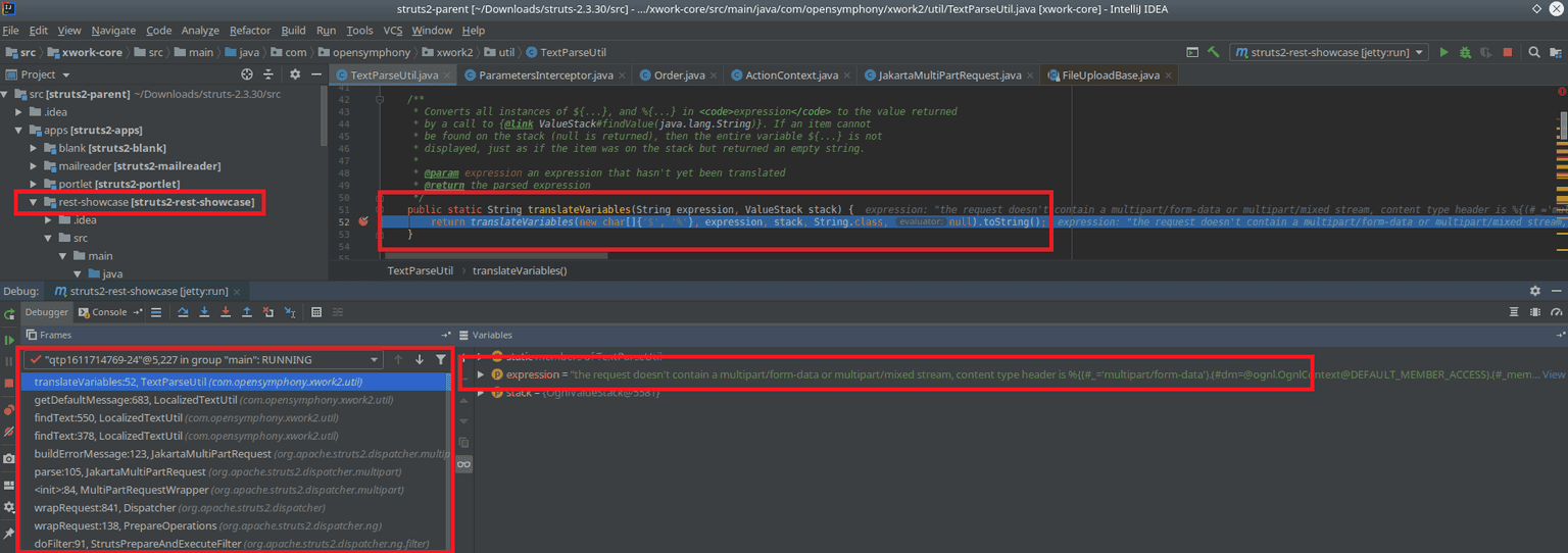 Exploiting Ognl Injection In Apache Struts Pentest Blog